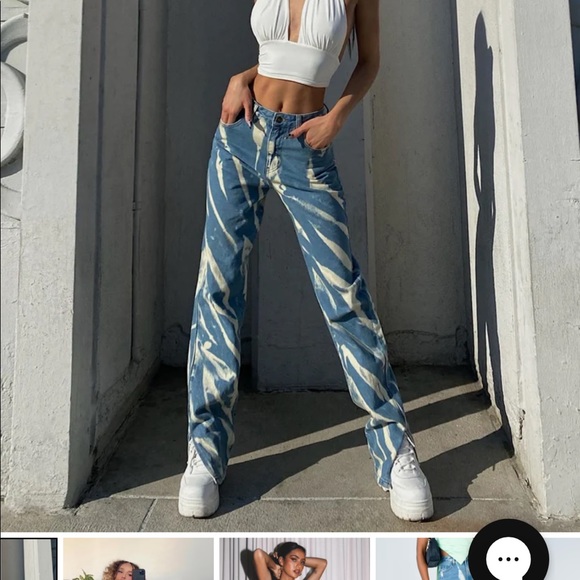 Princess Polly | Jeans | Princes Polly Tie Dye Jeans | Poshmark